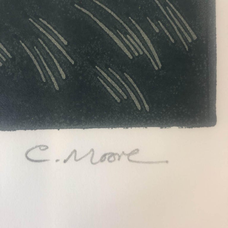 Colin Moore - The Creek, Colin Moore, Limited Edition Linocut Print ...