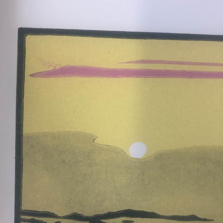 Colin Moore - The Creek, Colin Moore, Limited Edition Linocut Print ...