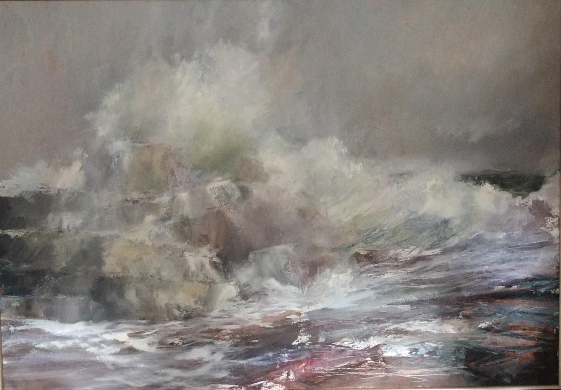 Dramatic Seascape Painting - 364 For Sale on 1stDibs | dramatic ...