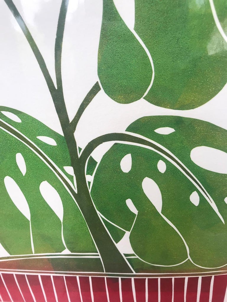 Kerry Day - Kerry Day, Swiss Cheese Plant, Limited Edition Print ...