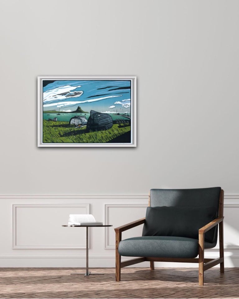 Colin Moore - Colin Moore, Lindisfarne, Limited Edition Seascape Print ...