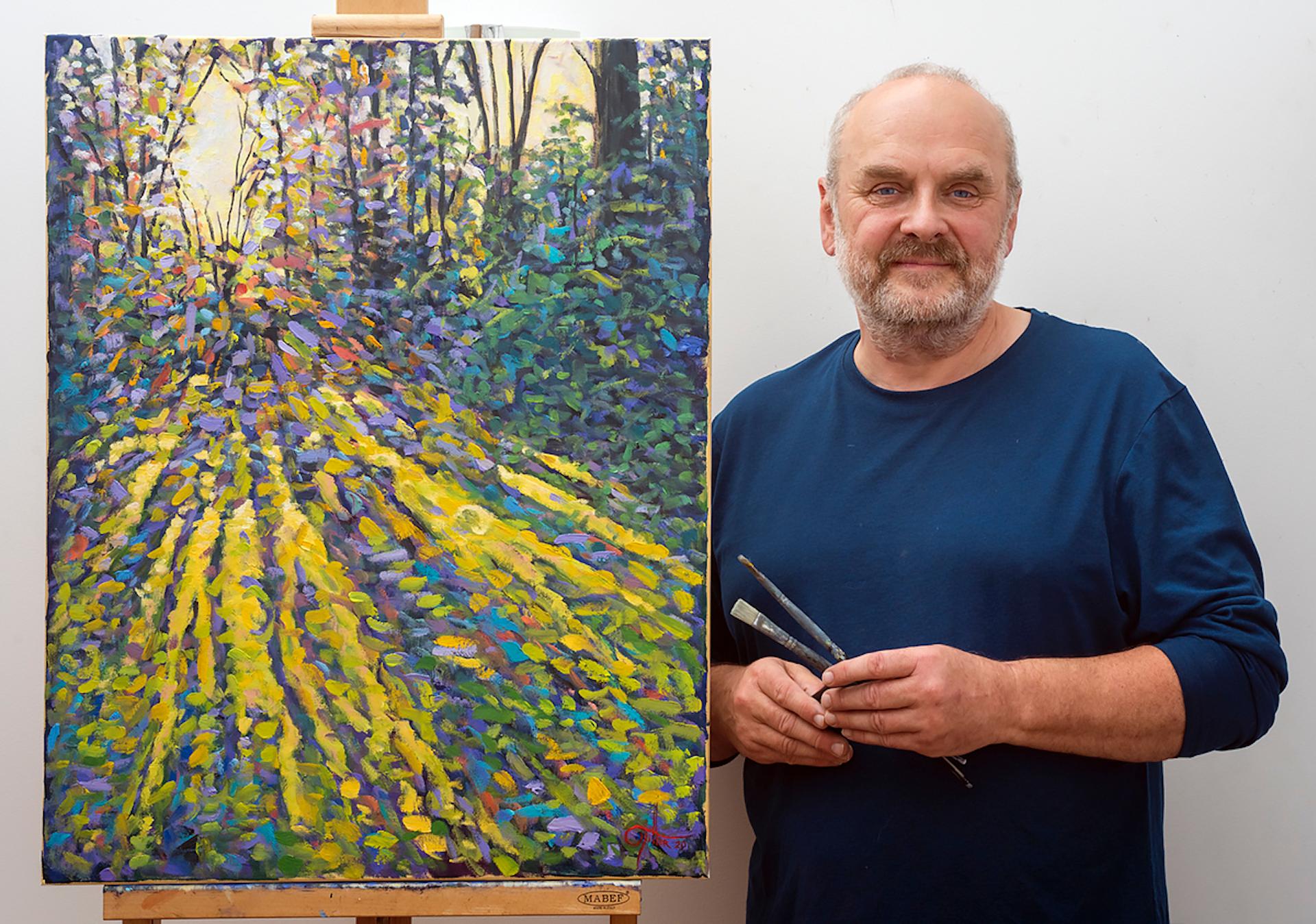 Lee Tiller - Lee Tiller, Luminosity I, peinture de paysage originale ...