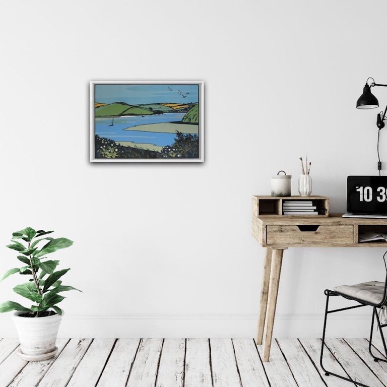 Colin Moore - Colin Moore, The Camel Trail In Spring, Seascape Art ...