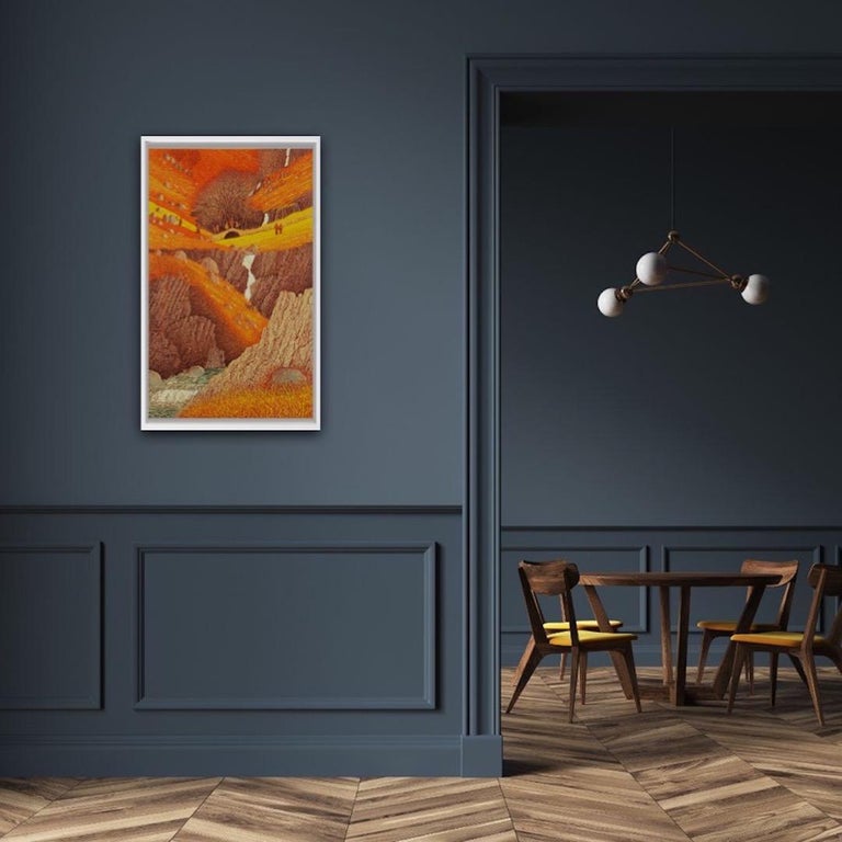 Mark Pearce - Mark A Pearce, Crossing Lingcove Beck, Landscape Art ...