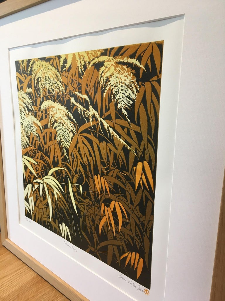 Susan Noble - Susan Noble, Autumn Ferns, Limited Edition Print ...