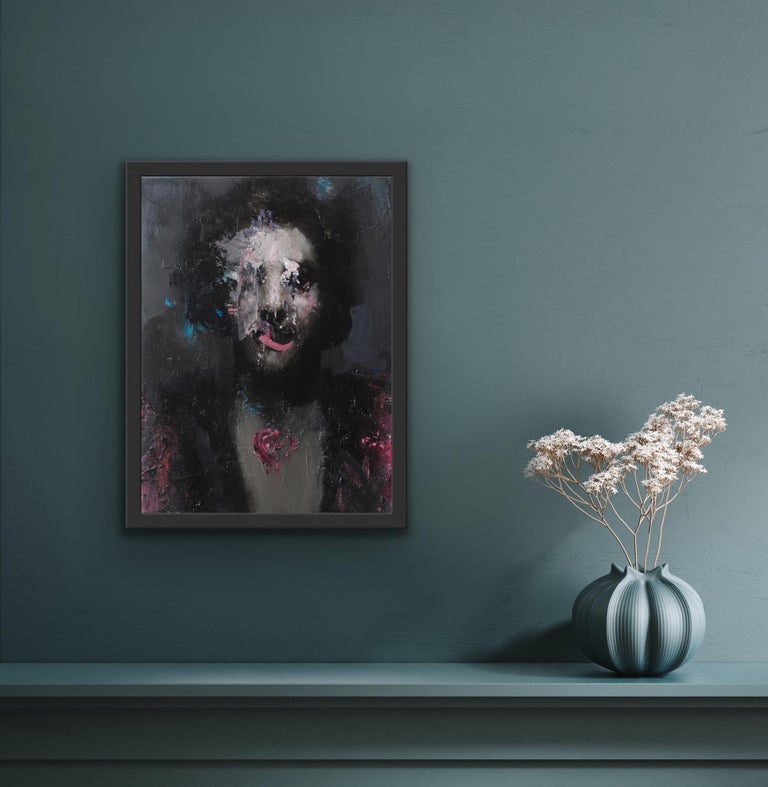 Jean-Luc Almond - Jean-Luc Almond, Fall, Original Portrait Painting ...