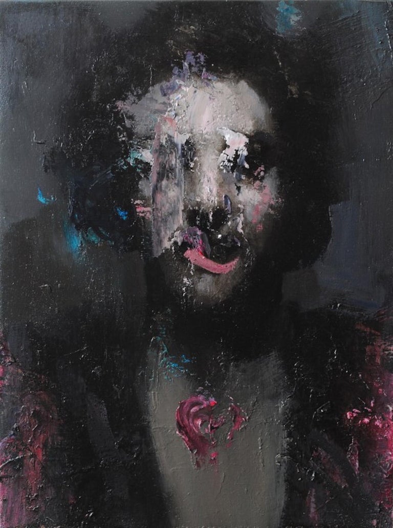 Jean-Luc Almond - Jean-Luc Almond, Fall, Original Portrait Painting ...