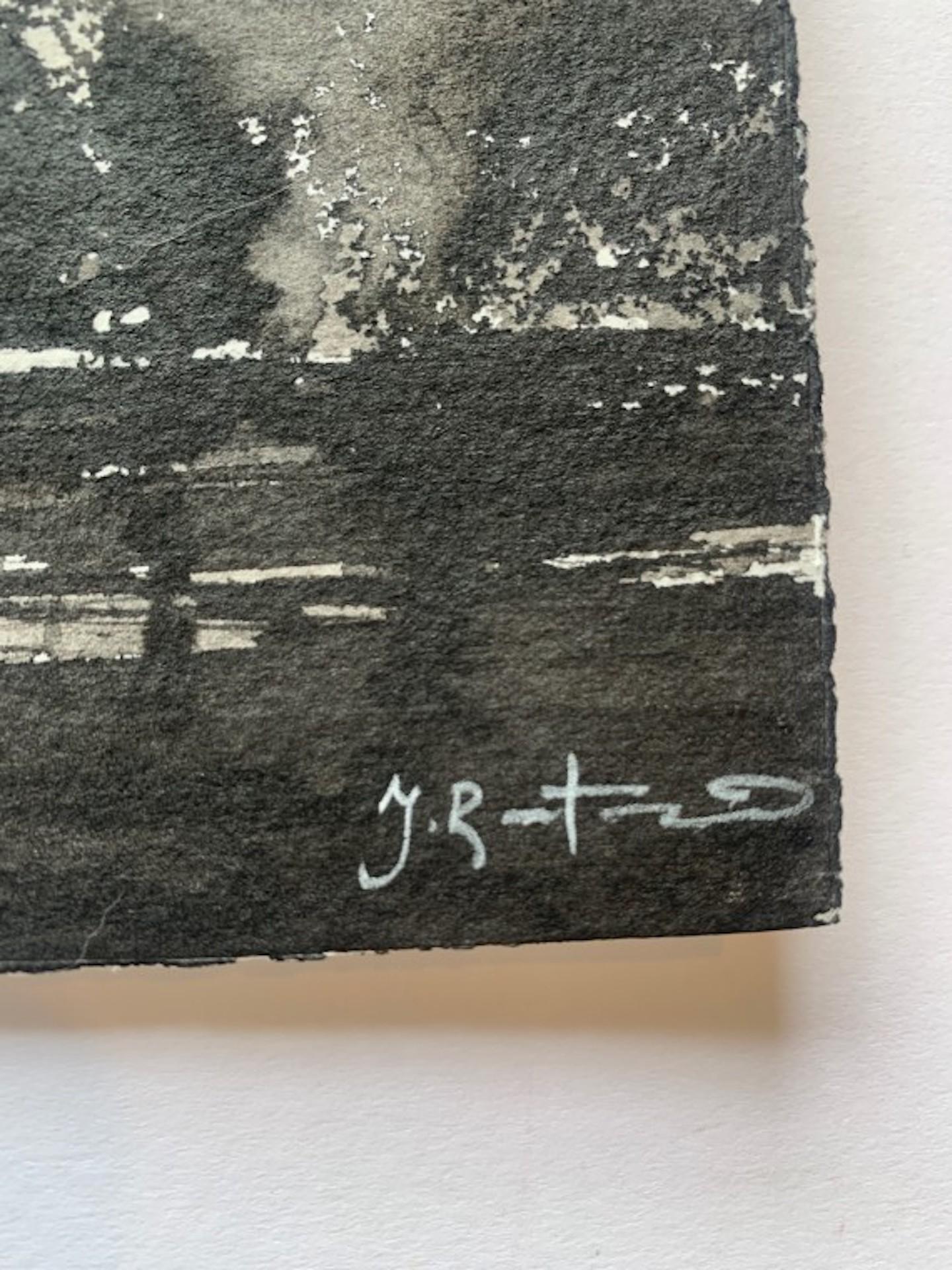 James Bonstow - James Bonstow, Acercándose al río Dart I, Arte original ...
