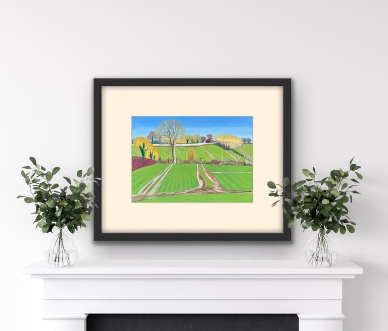 Cornelia Fitzroy - Deddington Towards pipes Barn by Cornelia Fitzroy ...