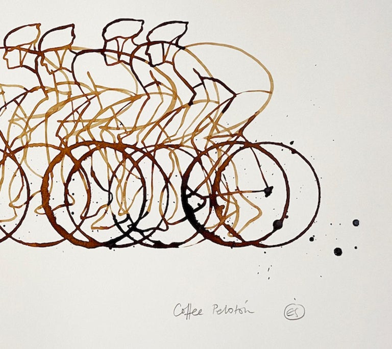 Eliza Southwood - Coffee Peloton XXXII, Eliza Southwood, Original ...