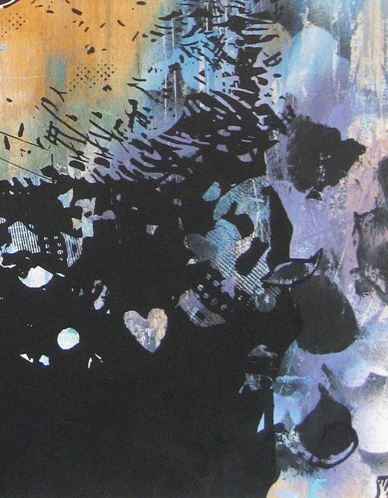 Harry Bunce - Datenight ,Mixed media original ,Harry Bunce ,original ...