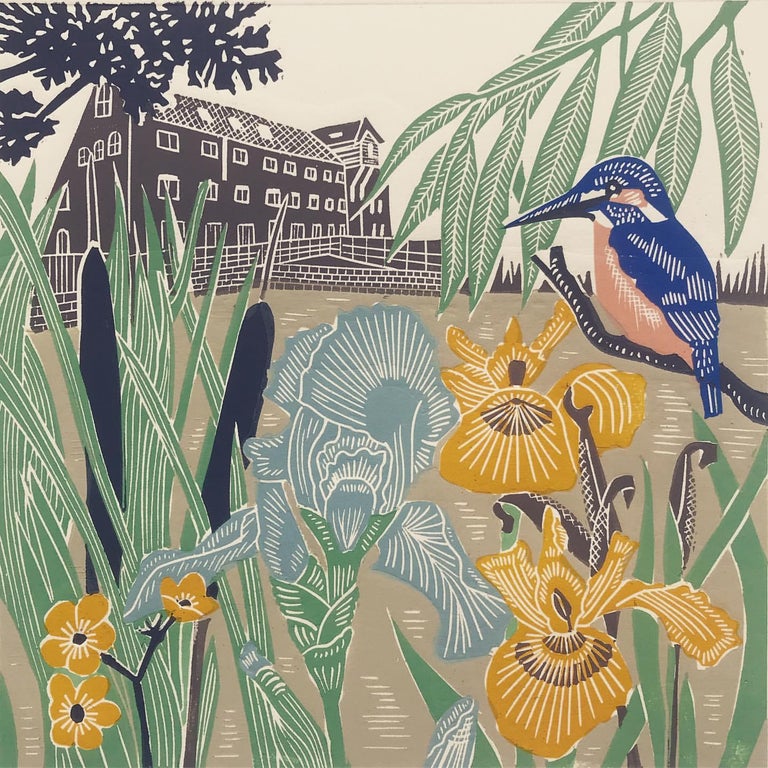 Kate Heiss - Kingfisher at the Mill, Kate Heiss, Limited Edition ...