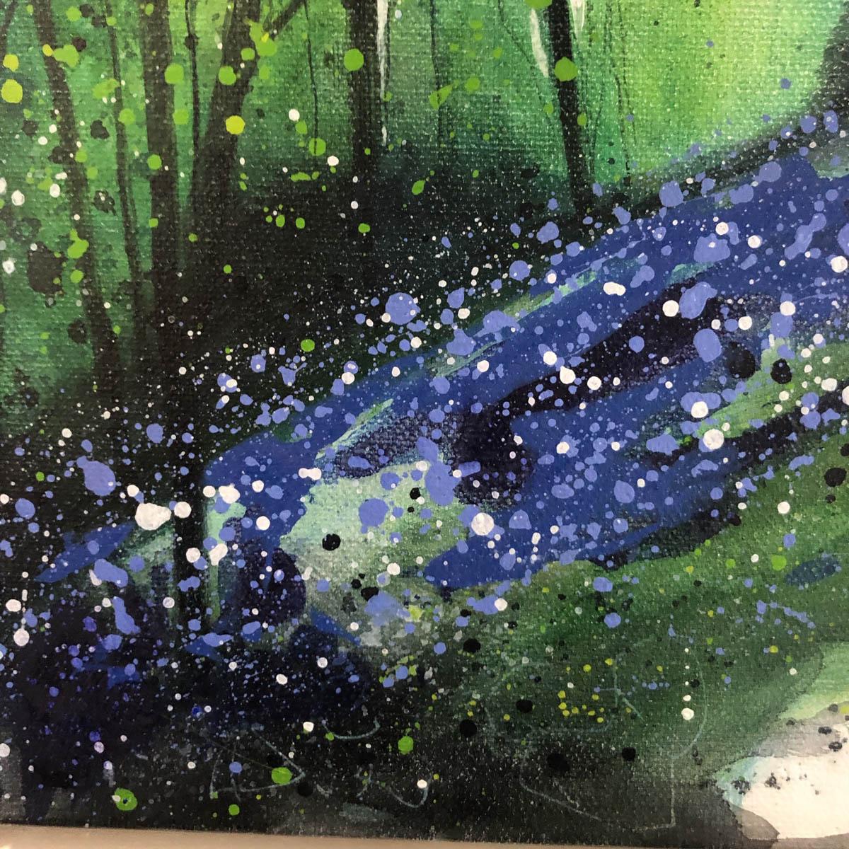 Adele Riley - Adele Riley, Bluebell Wood, Original Contemporary ...