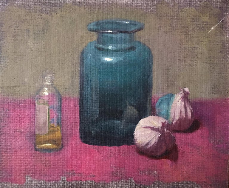Benedict Flanagan - Benedict Flanagan, Blue Jar, London Art, Still Life ...