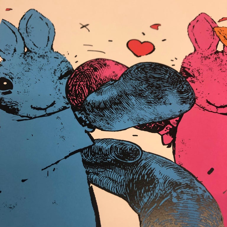 Harry Bunce - Harry Bunce, United Colours of Bunny Town, Animal Art ...