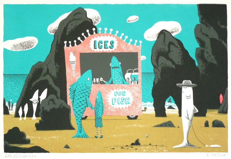 Simon Tozer - Ices for Fish, Simon Tozer, Limited edition print, Animal ...