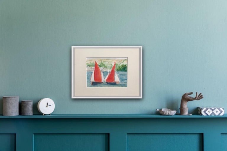 Peri Taylor - Peri Taylor, Salcombe Yawls Racing Study, Affordable Art ...