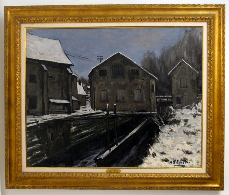 Antoine Villard - French Landscape Oil Painting by Antoine Villard For ...