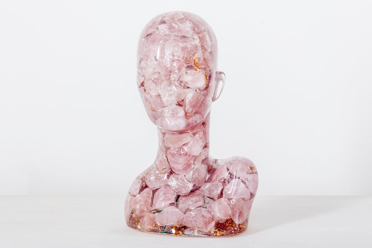 Guido Oakley - Aroha - "Rose Quartz Lady" For Sale at 1stDibs