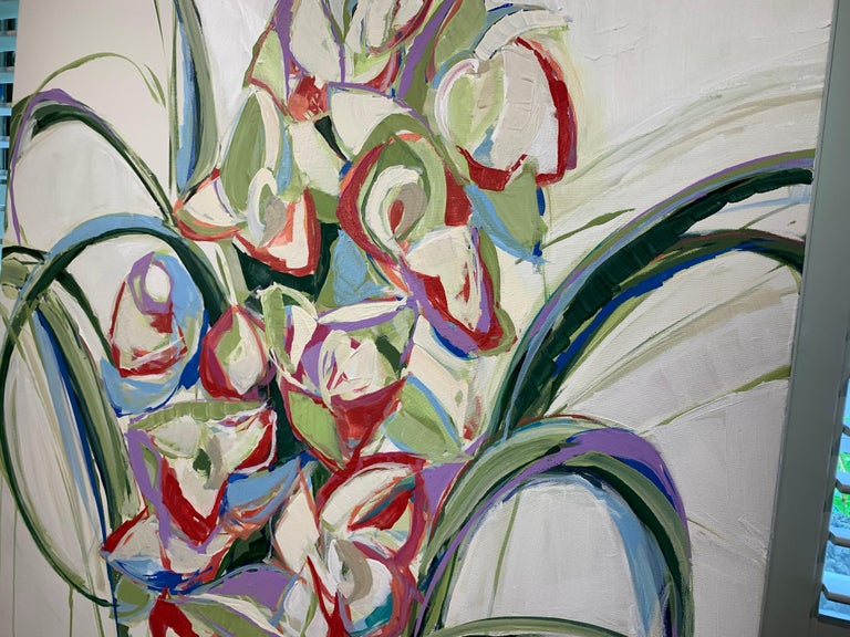 Sarah Caton Wynne - The Orchids by Sarah Caton Wynne, Large Vertical ...