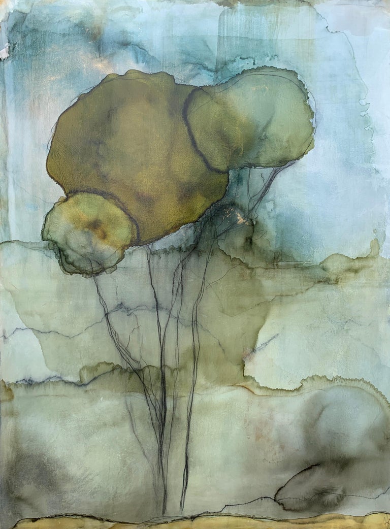 Shirley Lewis - Under the Trees by Shirley Lewis Large Vertical ...