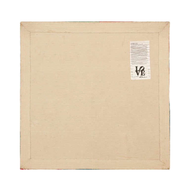 Robert Indiana - Wool Carpet Love by Robert Indiana For Sale at 1stDibs