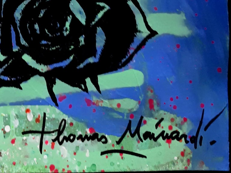 Thomas Mainardi - Caesaris Naturae Mysteria - blue For Sale at 1stDibs