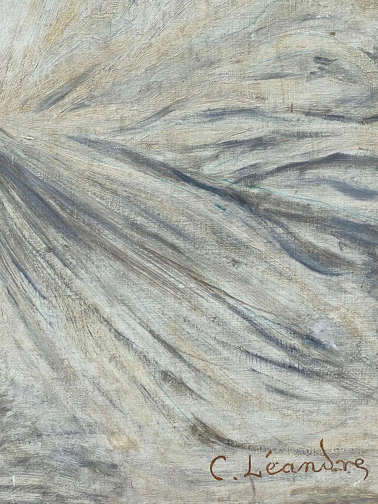 charles leandre - Charles Léandre "Lovers" 1925 For Sale at 1stDibs