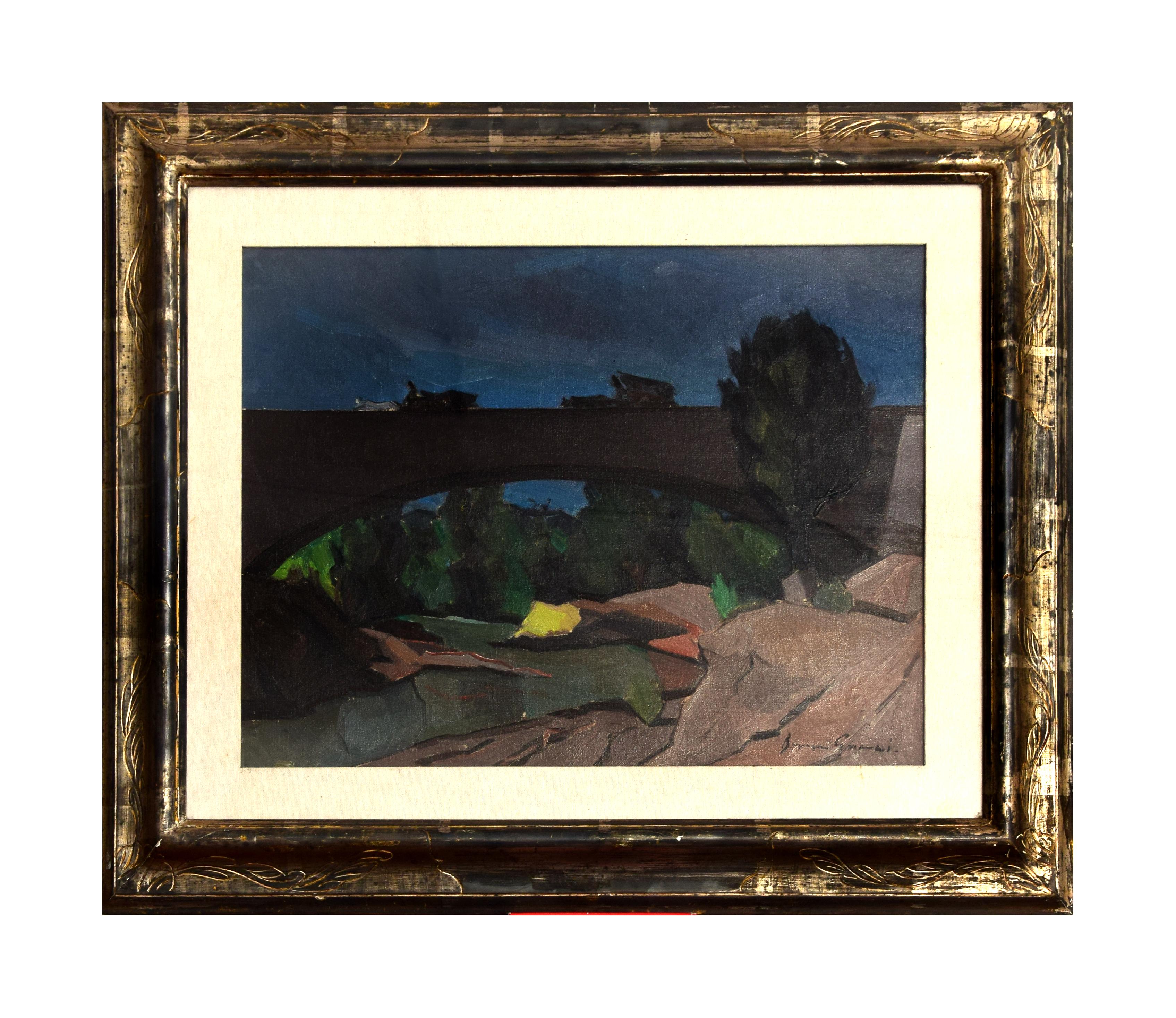 Beppe Guzzi - Ponte sul fiume Arrone sulla via Aurelia - Beppe Guzzi ...