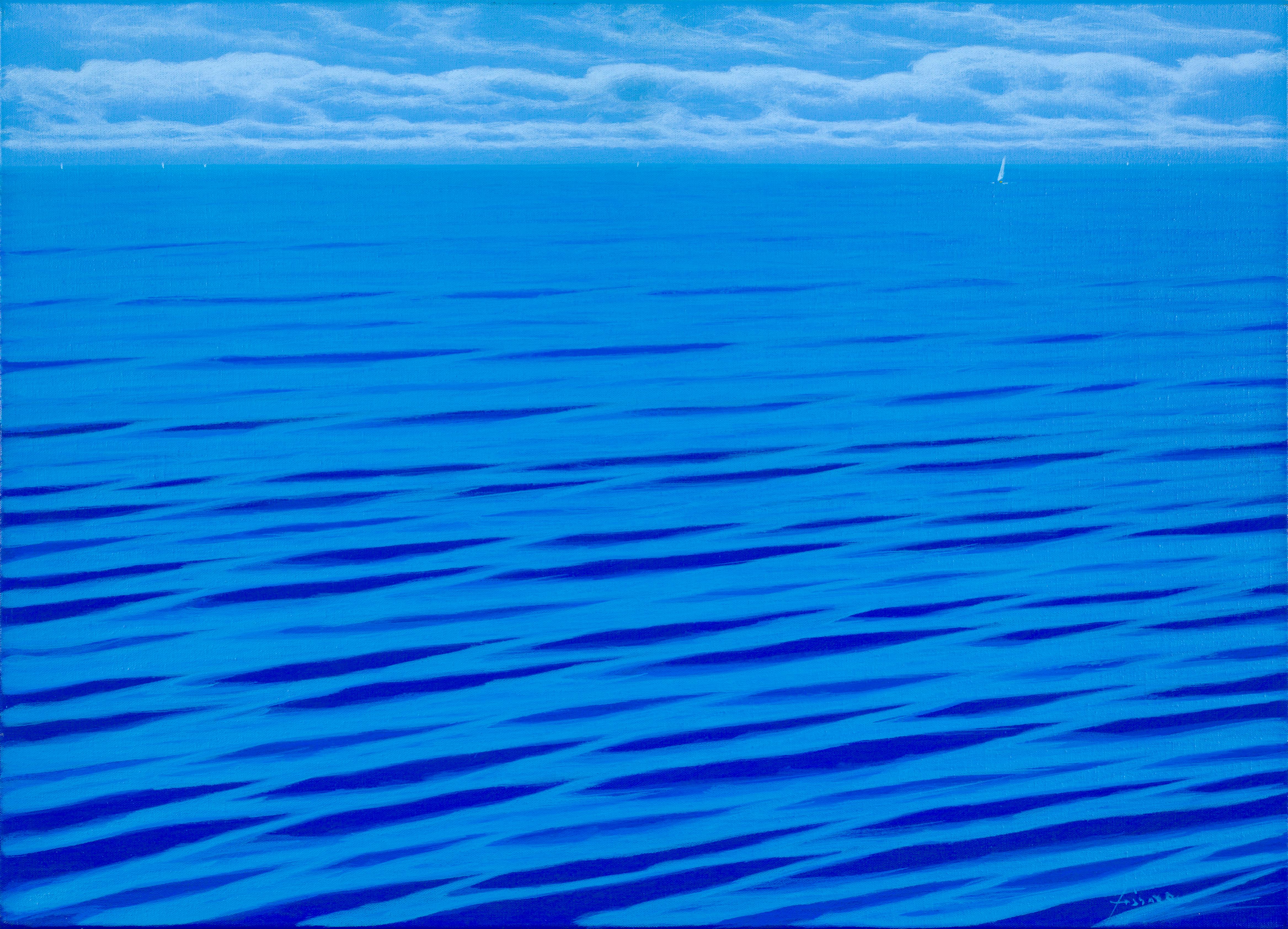 Daniele Fissore - Marine Landscape - Oil on Canvas by Daniele Fissore ...