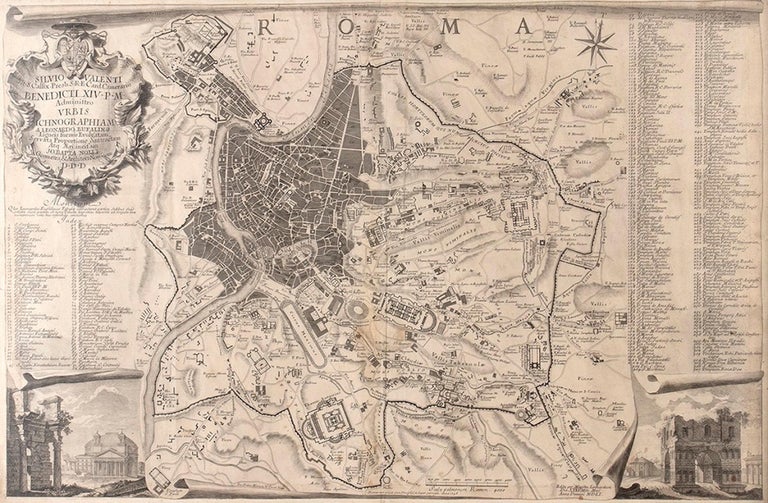 Giovanni Brun - Ancient Rome - Original Etching by Giovanni Brun - 1748 ...