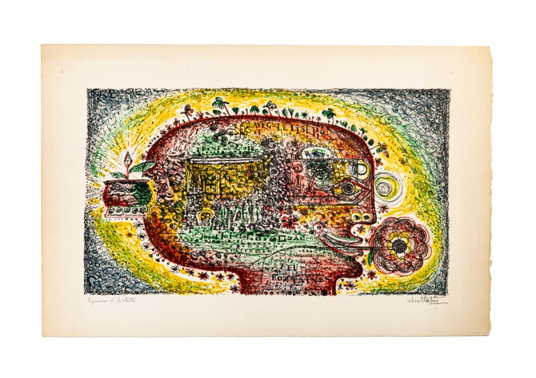 Robert Tatin - Untitled - Original Lithograph by Robert Tatin - 1979 at ...