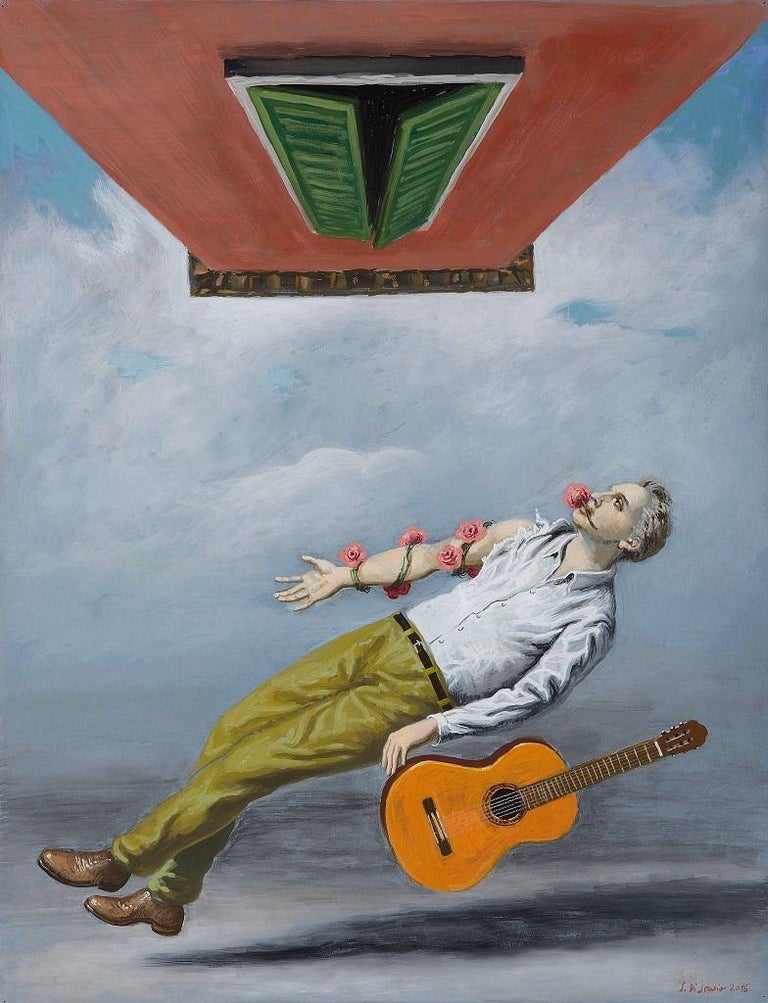 Stefano Di Stasio - May - Original Gouache on Paper by S. Di Stasio ...