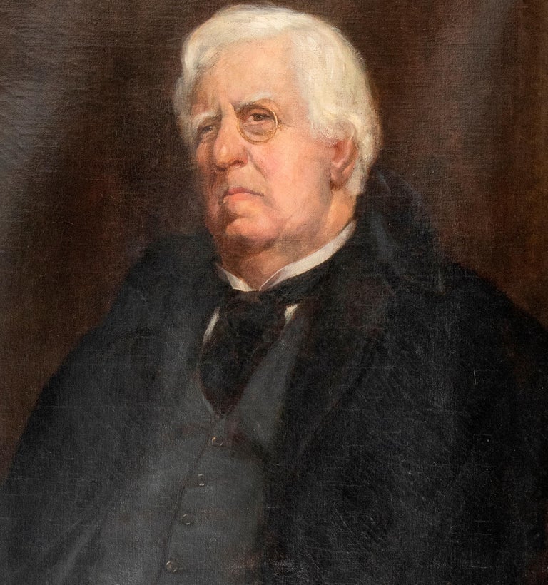 Marcus Arthur Boss - Portrait - Original Oil on Canvas by M.A. Boss ...