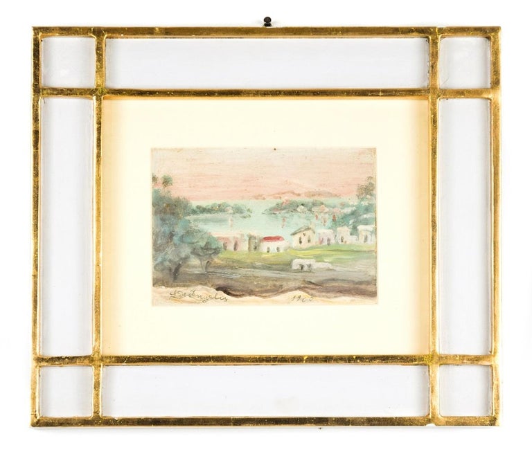 Luigi de Angelis - Ischia Island - Oil on Panel by Luigi de Angelis ...