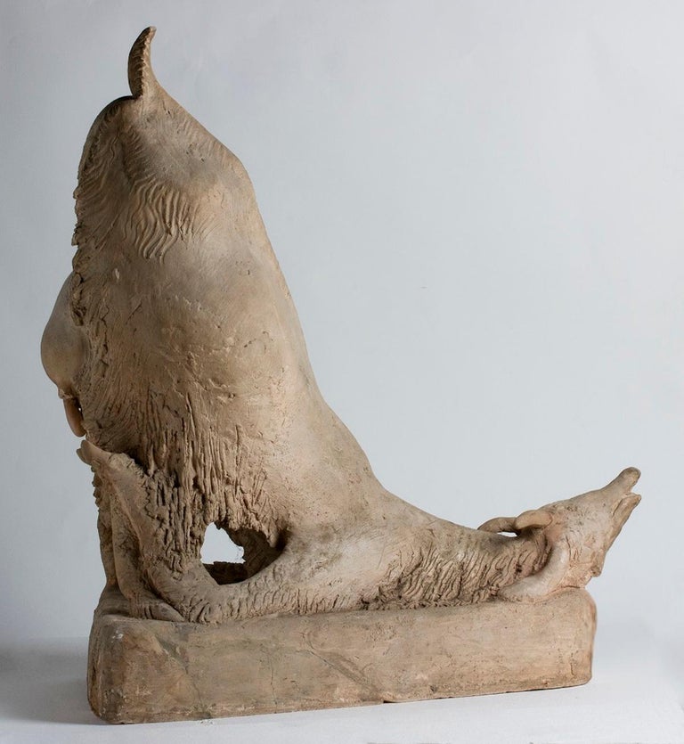 Mario Porcù - Goat - Terracotta Sculpture by Mario Porcù - 1970s For ...