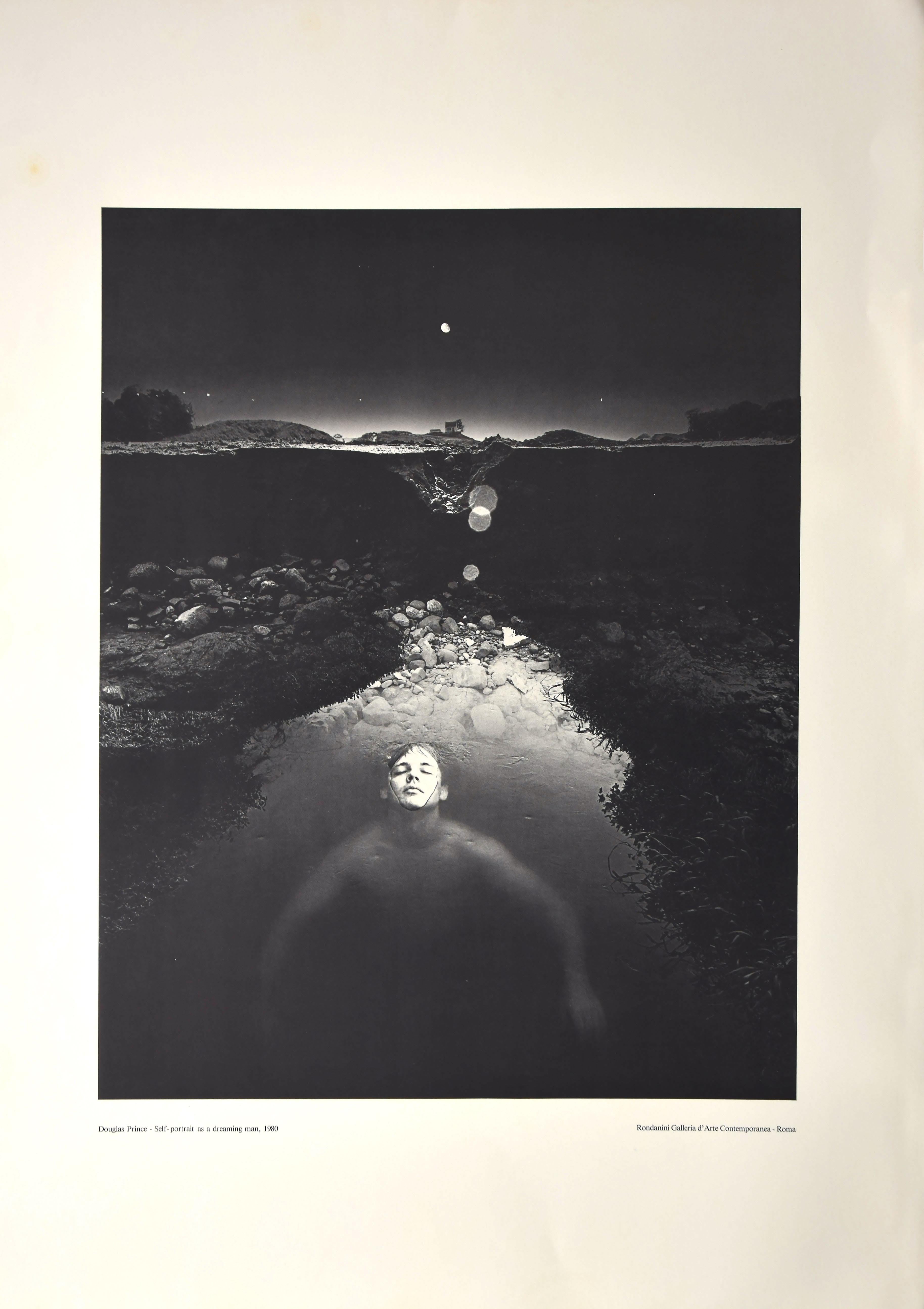 Douglas Prince - Self.portrait as a Dreaming Man - Vintage Poster After ...