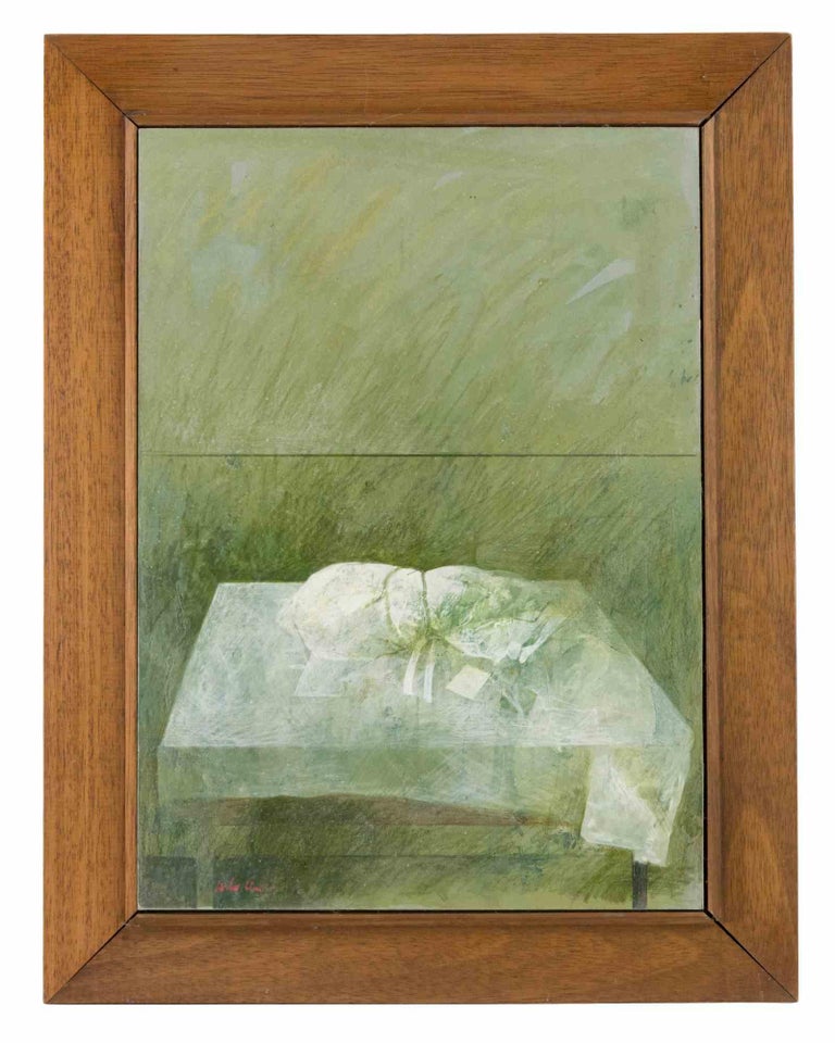 Pedro Cano - Untitled - Pastels on Board by Pedro Cano - 1980s For Sale ...