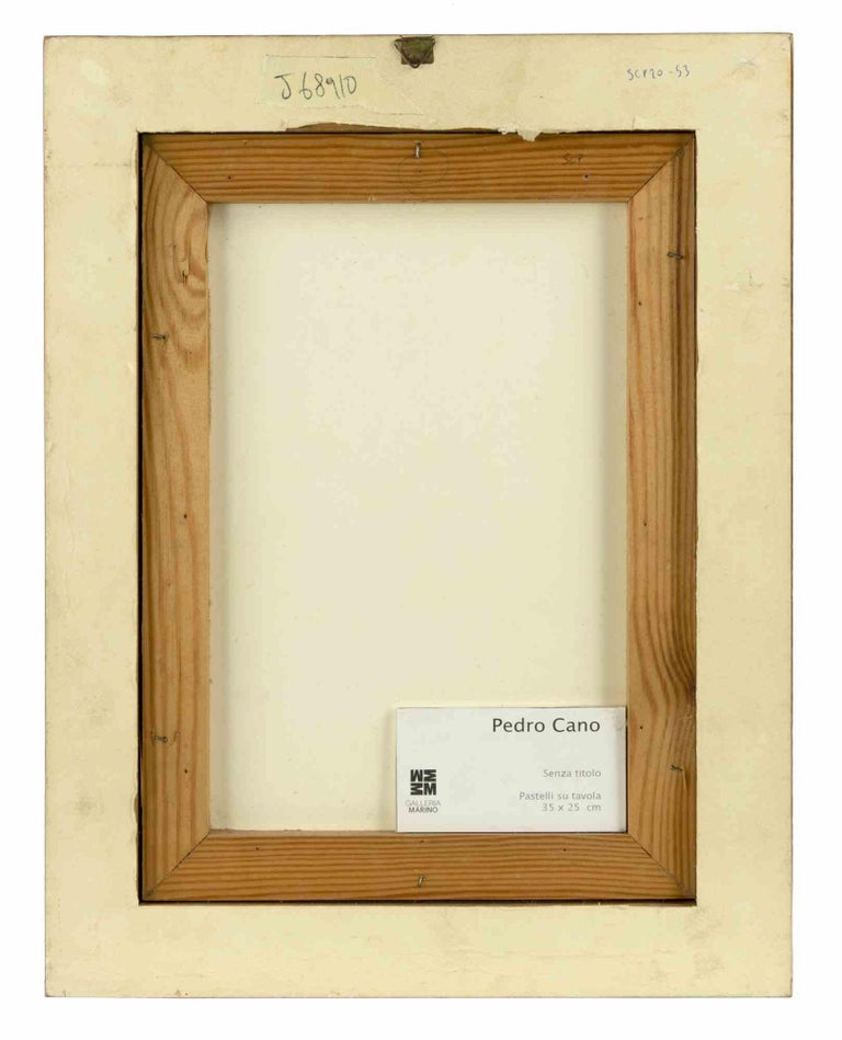 Pedro Cano - Untitled - Pastels on Board by Pedro Cano - 1980s For Sale ...
