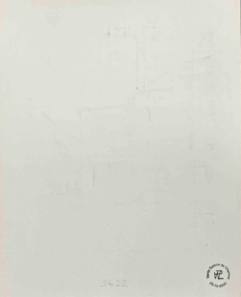 Hermann Paul - The Church - Drawing by Hermann Paul - Early 20th ...