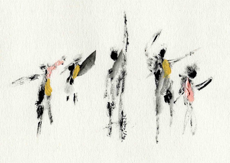 Parimah Avani - Red as Sad Blood - Drawing by Parimah Avani - 2022 For ...