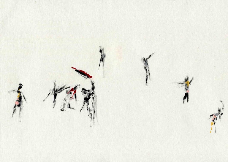 Parimah Avani - Beaten Rose Flowering Blood - Drawing by Parimah Avani ...