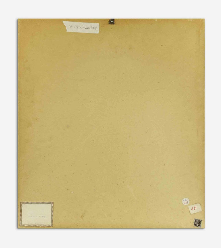 Marcello Muccini - Portrait - Drawing by Marcello Muccini - 1970s For ...