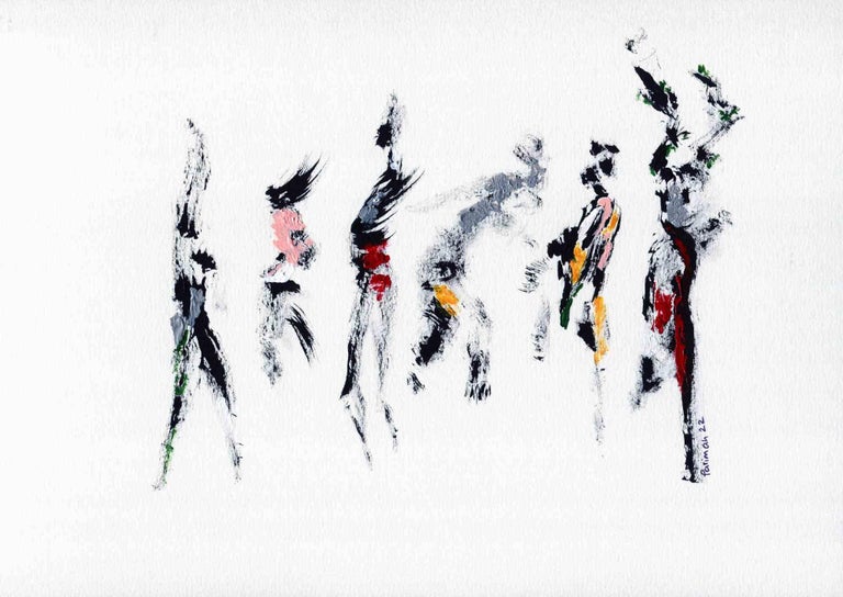Parimah Avani - Martian Liberty March - Drawing by Parimah Avani-2022 ...