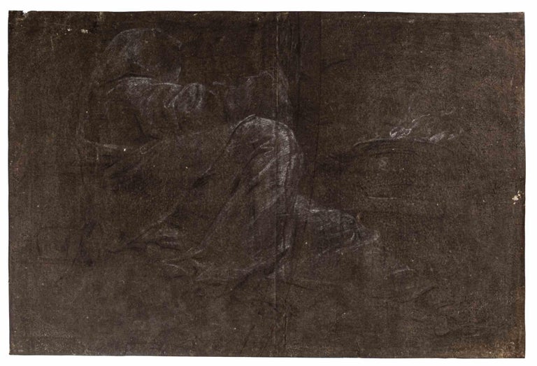 Unknown - The Figure - Drawing - 1950s For Sale at 1stDibs