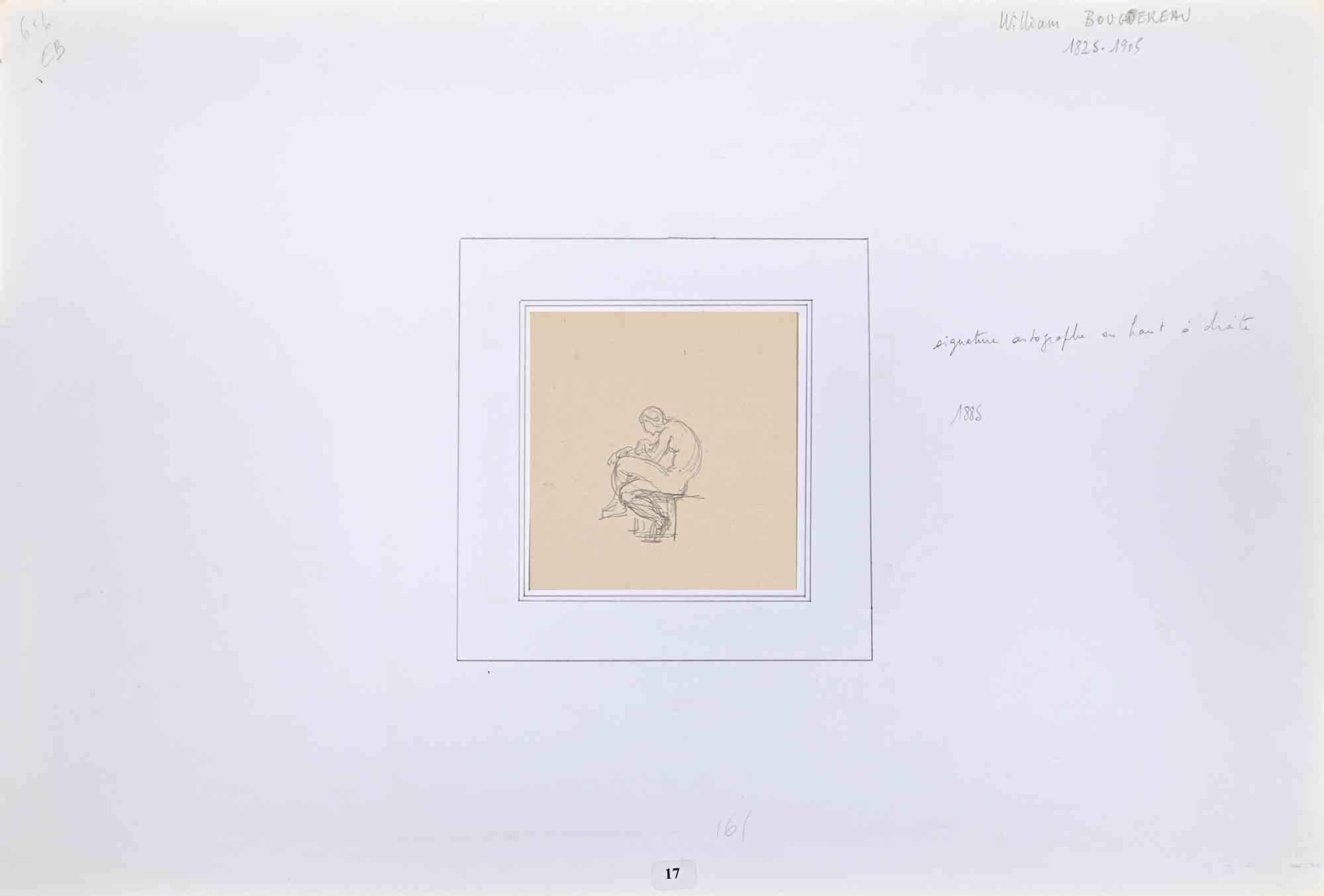 William-Adolphe Bouguereau - Posing Nudes - Drawing by William-Adolphe ...