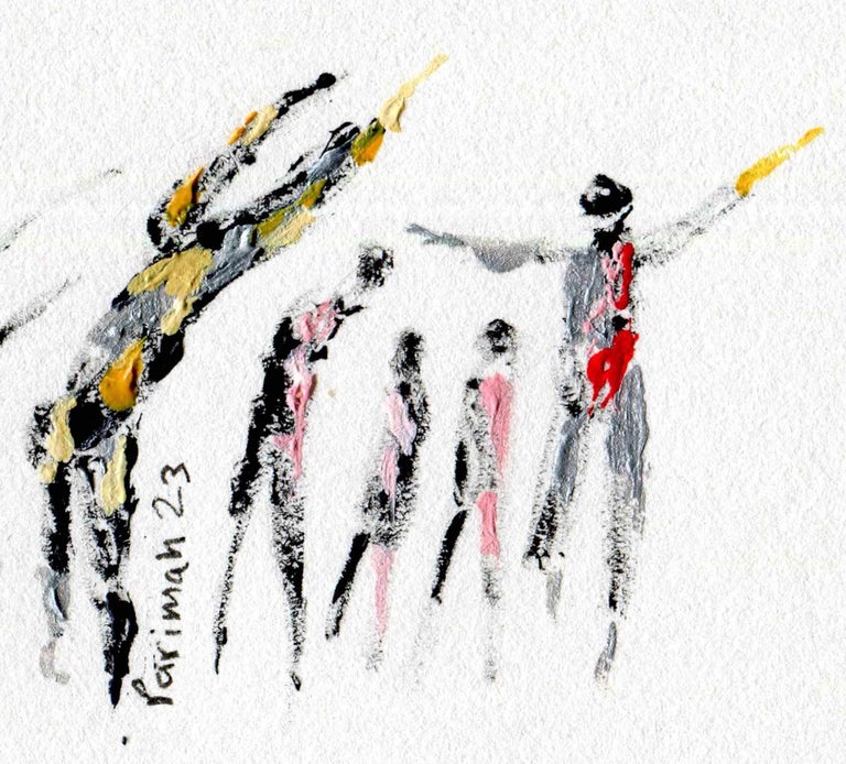 Parimah Avani - Yellow Song of Hope - Drawing by Parimah Avani - 2023 ...