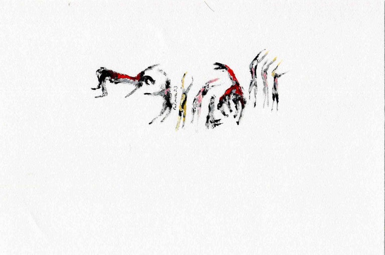 Parimah Avani - Red Monsters Of Revolutions - Drawing by Parimah Avani ...