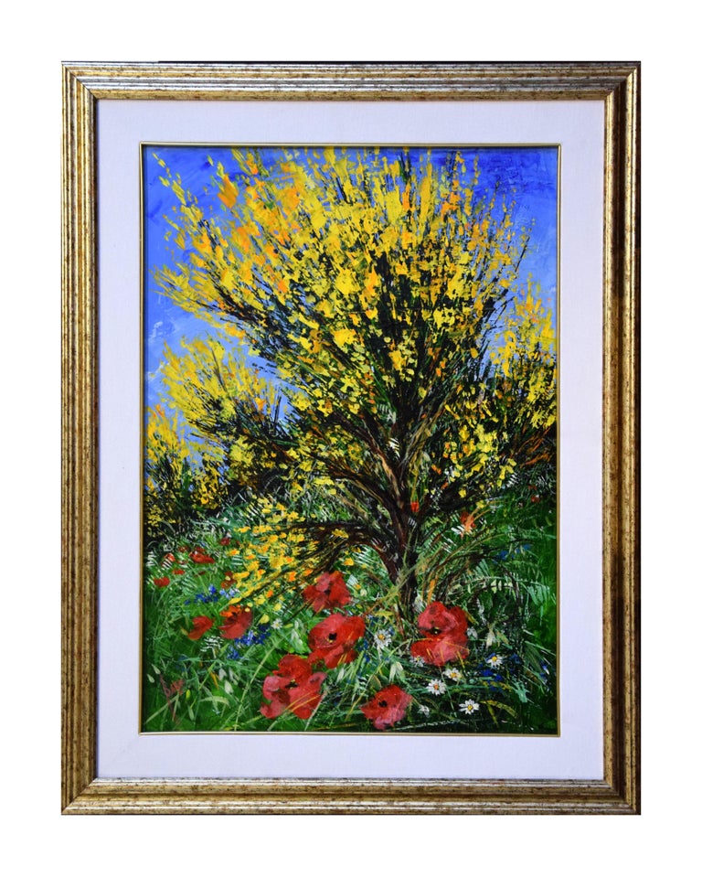 Luciano Sacco - Genistas - Original Oil on Canvas by Luciano Sacco at ...