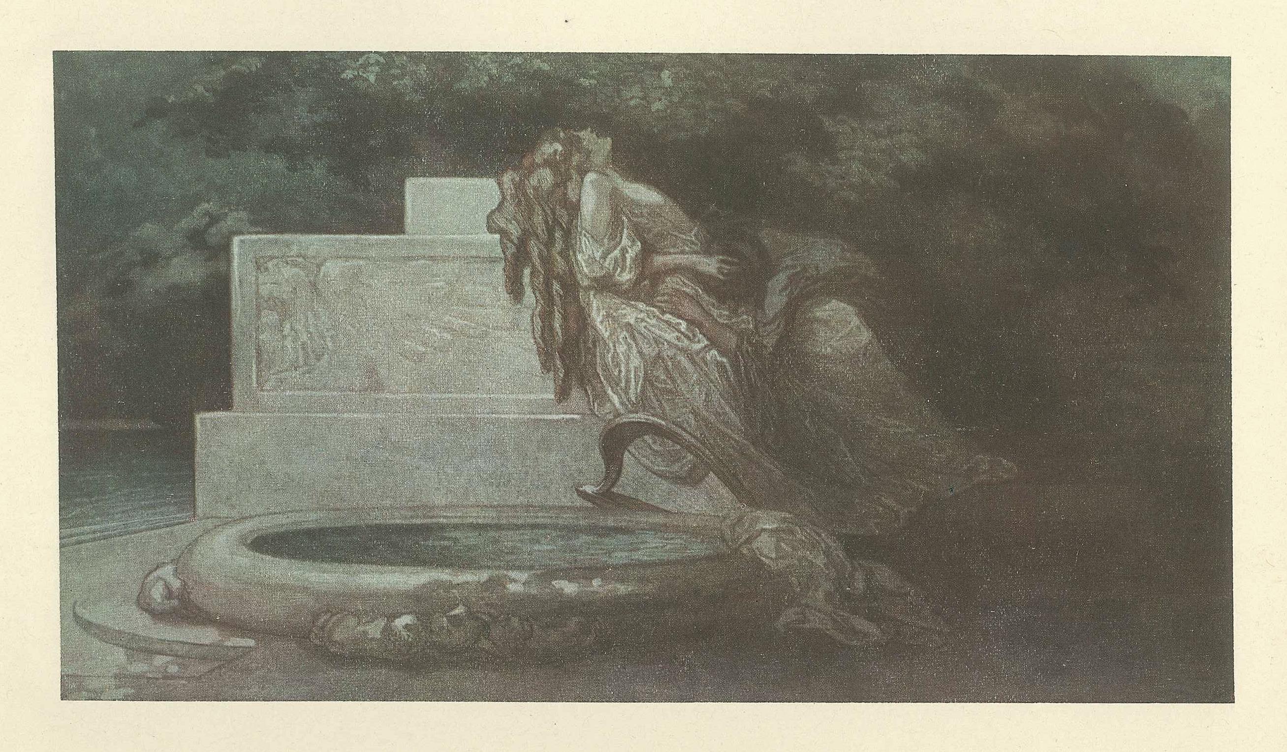Franz von Bayros (Choisi Le Conin) - Isolde - Vintage Héliogravure by ...